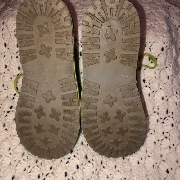 Umi | Shoes | Umi Blue Suede Boys Shoes Sz Us Green Sole | Poshmark